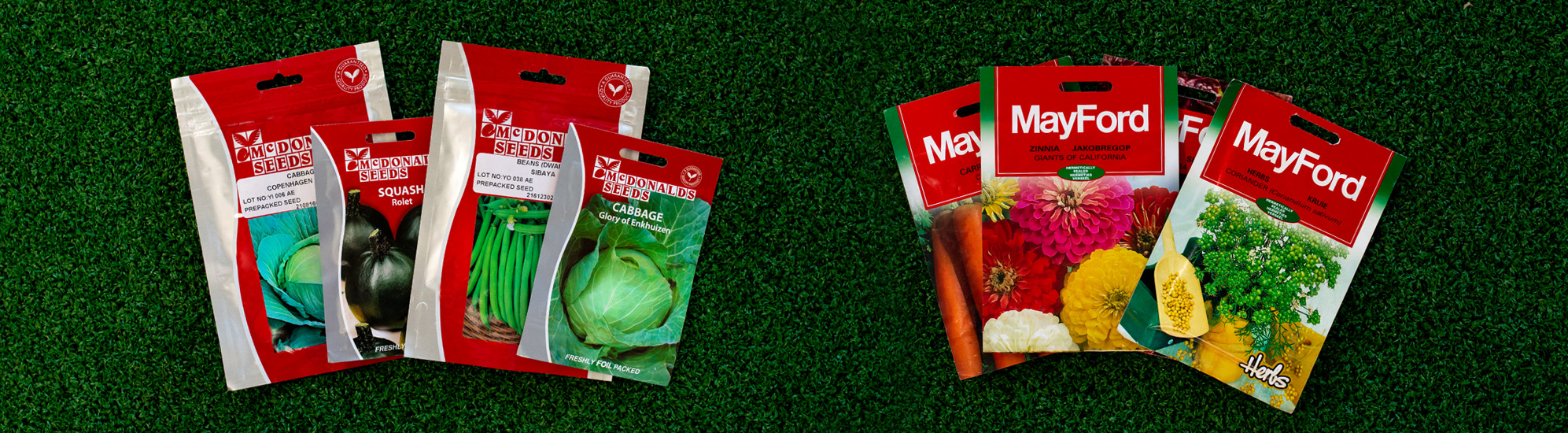 Mayford McDonalds Seeds Packets - McDonalds Seeds