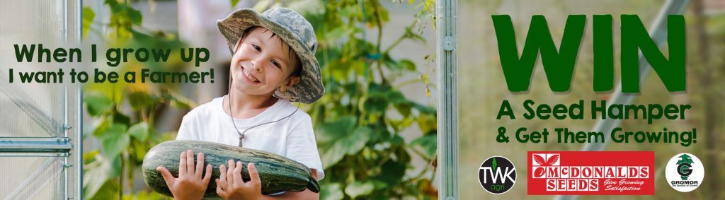 Win a seed hamper from McDonalds Seeds and TWK